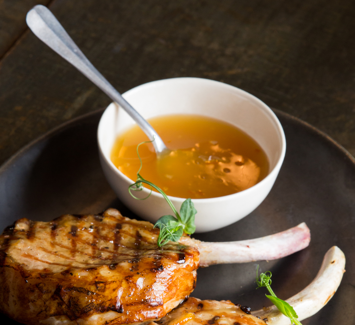 Sauce aux fruits - Le porc du Québec