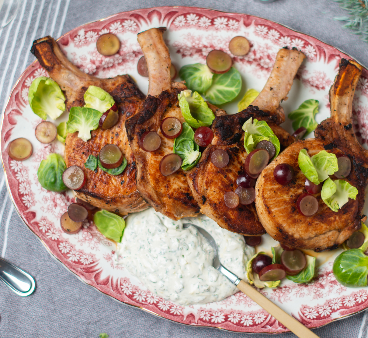 Côtelettes de porc façon "Ranch" - Le porc du Québec